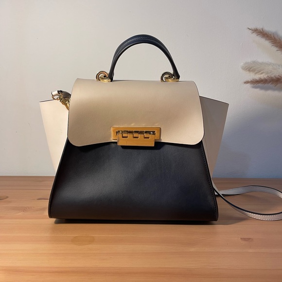 ZAC Zac Posen | Bags | Zac Zac Pozen Eartha Tophandle Colorblock Bag ...